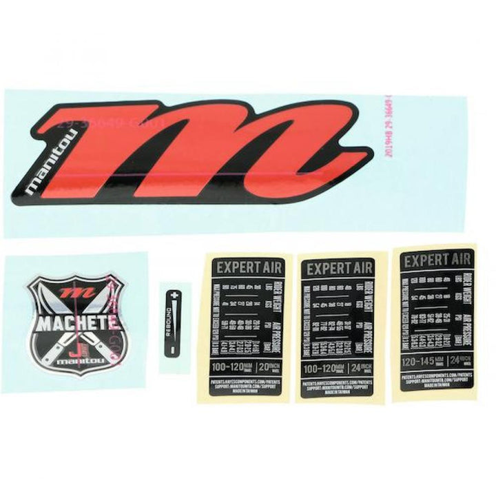 Manitou Decal-Set für Machete J-Unit 26 Zoll - frisches Design für dei ...