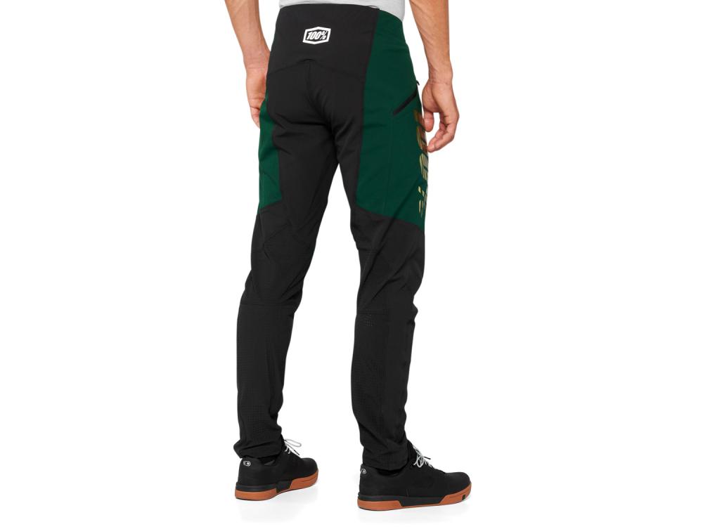 100% R-Core X LE Pant 34" forest green - leichte DH-/Enduro-Hose mit m ...